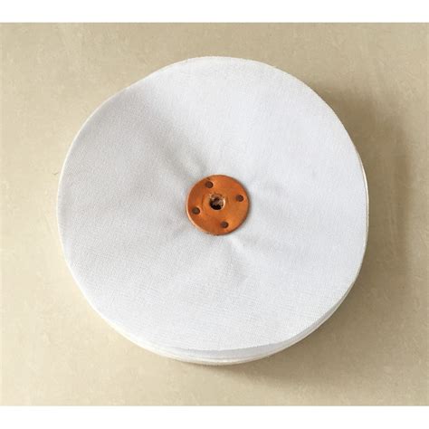 ลูกขัดผ้าขาวแข็ง 10 นิ้ว หนา 1 นิ้ว Shopee Thailand