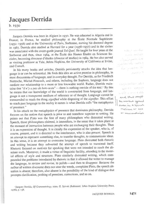 Jacques Derrida Signature Event Context Docslib