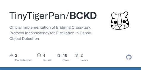 Github Tinytigerpan Bckd Official Implementation Of Bridging Cross