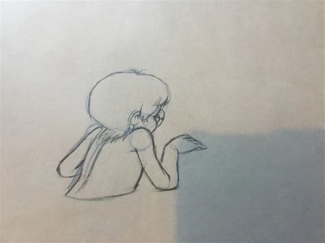 Original Bfg 1989 Sketches Of Sophie From Cosgroves Hall Films