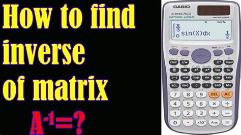 Inverse Matrix Calculator How To Find The Inverse Of A 2x2 Matrix