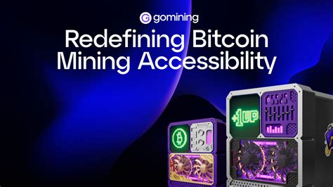 Gomining Builds A Sustainable Ecosystem To Reshape Bitcoin Mining