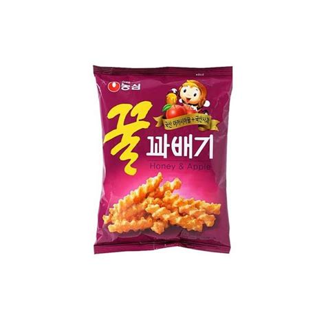 농심 꿀꽈배기 90g 10개 과자 간식 꽈배기 스낵 커피 홈플러스 택배배송