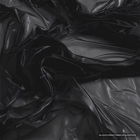 Ai创作图褶皱材质 褶皱背景素材 黑灰色丝绸背景素材 褶皱素材 褶皱面料肌理 褶皱真丝面料肌理 半透明褶皱 褶皱真丝 黑素缎 黑色缎 褶皱效果 黑色褶皱 黑色绸布 光滑布料 质感飘带nipic
