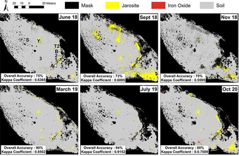 Results Of Spectral Angle Mapper Classification For Each Remotely Download Scientific Diagram