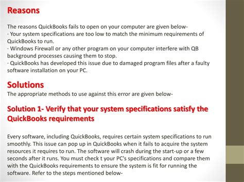 PPT Read Why QuickBooks Desktop Won T Open And Its Fixes PowerPoint Presentation ID