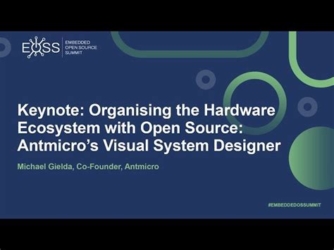 Free Video Organizing The Hardware Ecosystem With Open Source