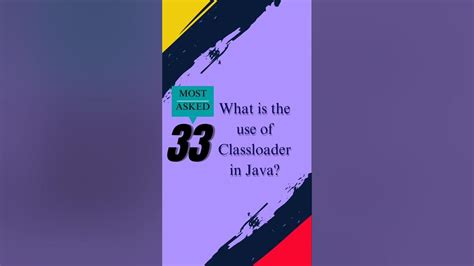 Why Java Classloaders Are Interview Gold Shorts Youtube