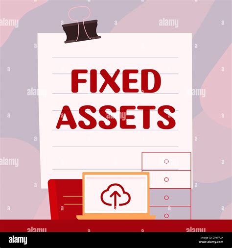 Conceptual Caption Fixed Assets Concept Meaning Long Term Tangible Piece Of Property Or