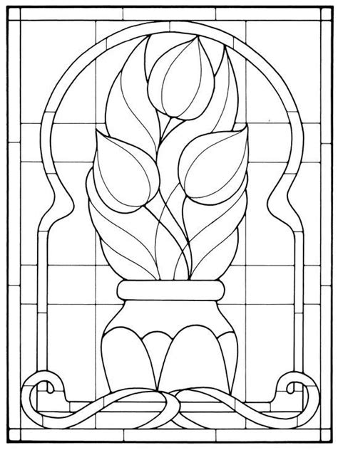 Art Nouveau Stained Glass Pattern Book Stained Glass Quilt Stained Glass Patterns Stained