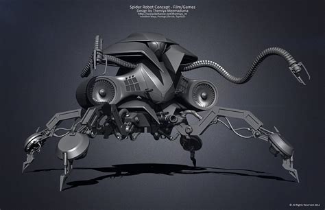 Spider Robot Concept On Behance