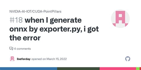When I Generate Onnx By Exporter Py I Got The Error Issue 18