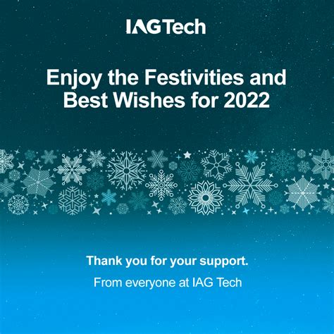 Iag Tech On Linkedin Iagtech Technologyexcellence Seasongreetings