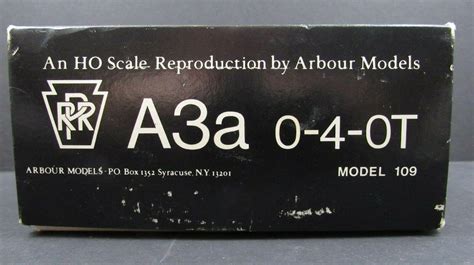 Arbour Models Prr A3 0 4 0 Ho Steam Locomotive Kit In Box Pennsylvania