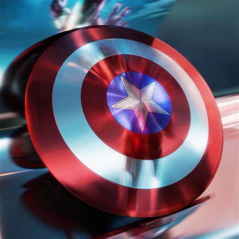 Artstation Marvel Captain America Shield Fan Art
