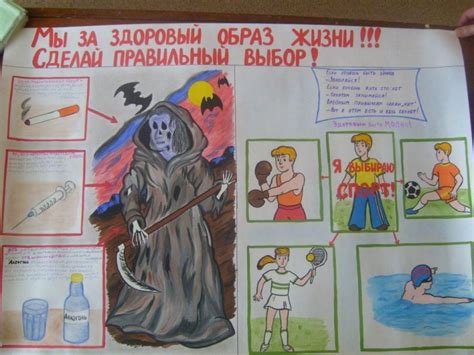 Плакат здоровый образ жизни своими руками лучшие идеи для создания красивого плаката Мастер