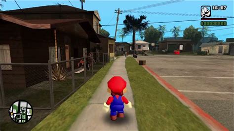 Mario64 In Gta San Andreas Dev Progress Custom Animation System In