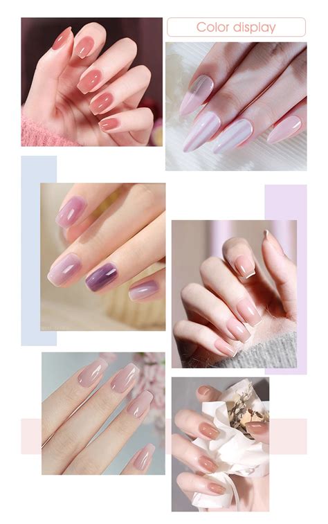 Fashion Nude Color Bulk Wholesale Nail Supplies Create Your Own Brand