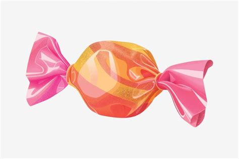 Premium Vector Colorful Wrapped Candy Illustration