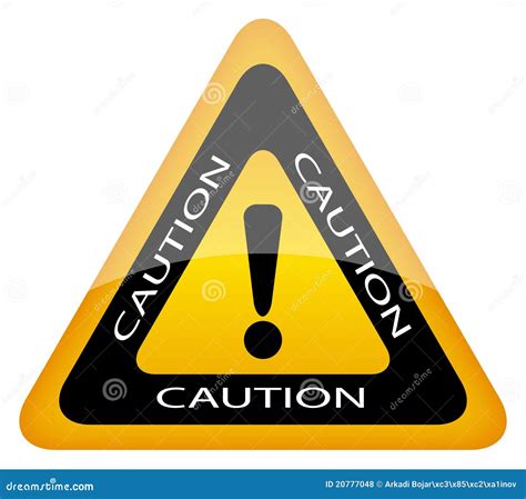 Caution Sign Lockout Tagout Required Before Entering Cartoon Vector