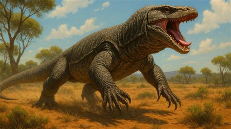 When Giant Lizards Ruled Australia The Megalania Story Youtube