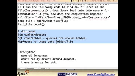 Introduction To Big Data With Apache Spark 05 09 15 704 Am Youtube