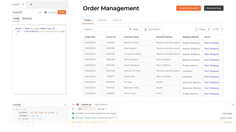 Track Orders With A Customer Order Dashboard Track Orders With A Customer Order Dashboard