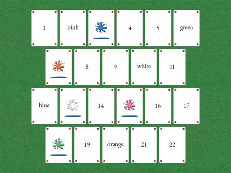 Kid s box 2 Unit 1 Colours Matching pairs Согласующиеся пары
