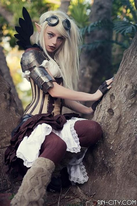 Model Katrina Wilkinson Aka Rin ۞ Cosplay Elvenstyle Kato Steampunk