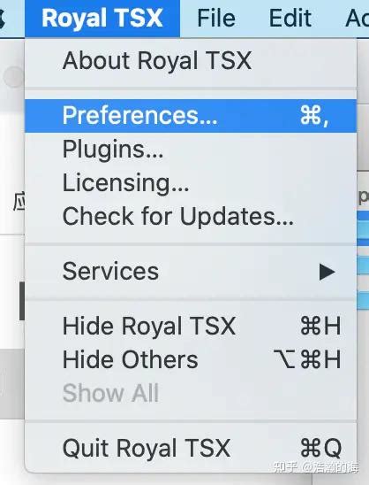 mac上使用royal tsx远程连接服务器 知乎