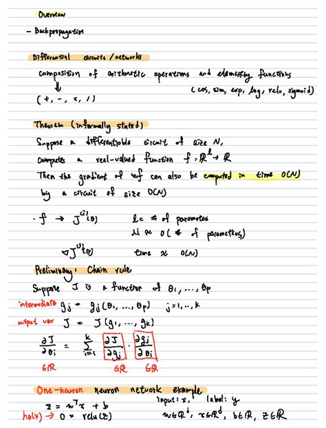 cs229 note may 4 2020 backpropagation overview backpropagation