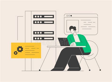 Php And Mysql Development Abstract Concept Vector Illustration Stock Vector Illustration Of