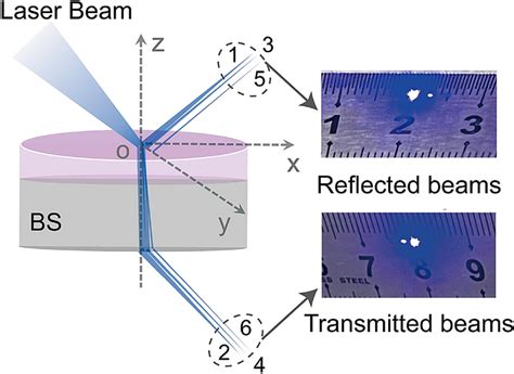 Schematic Diagram Of Bs Light Paths With Actual Effective Transmitted Download Scientific