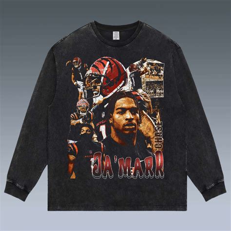 Vintage Long Sleeve Tee Jamarr Chase Bogincan