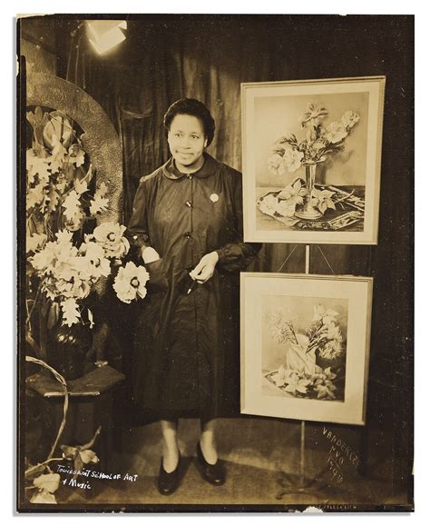 James Van Der Zee Portrait Of His Sister Jennie At Her Toussaint