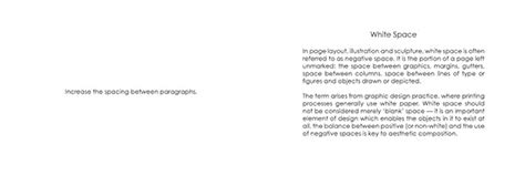 When Using White Space Booklet Part Two On Behance