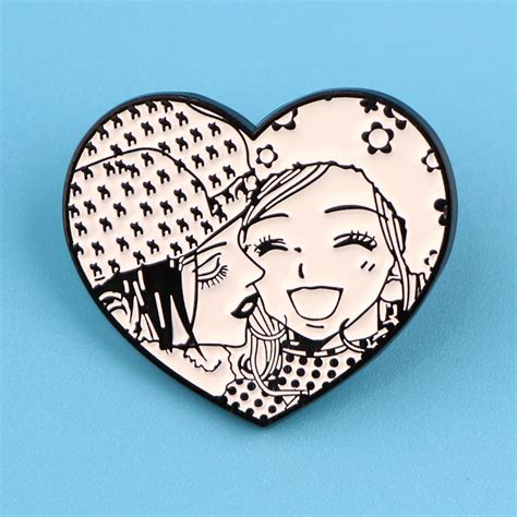 Enamel Pin Anime Cute Lapel Pins Womens Brooch Jeans Badges Brooches