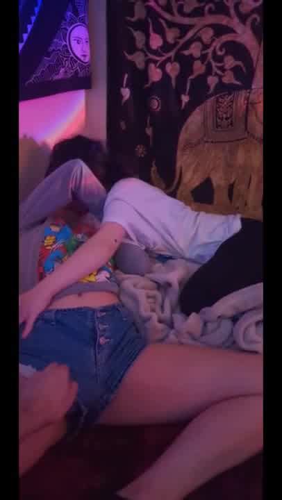 Commencing To Shag In Front Of Our Pals Pov Triple Sex Nice Chicks