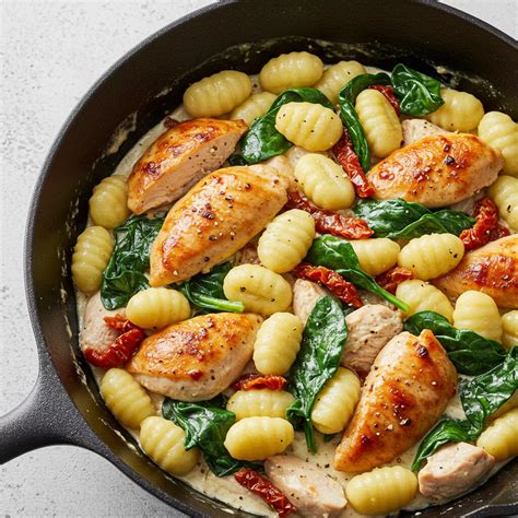 Chicken Gnocchi Skillet Recipe Easy And Creamy Dinner