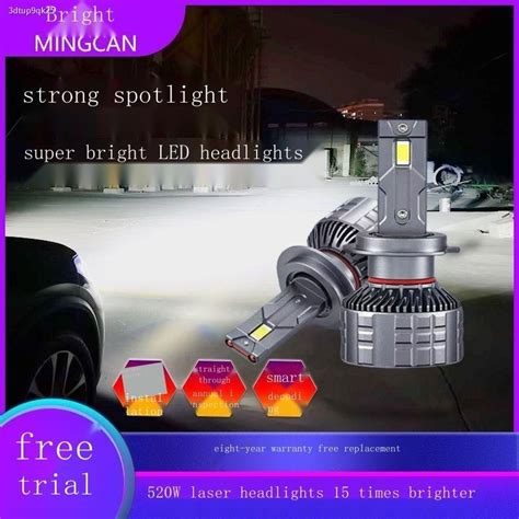 Osram Car V V Universal H Led Headlight Double Copper Tube H Low Light Bulb H Far And Near