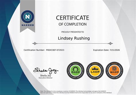 We Are Certified By Nassco