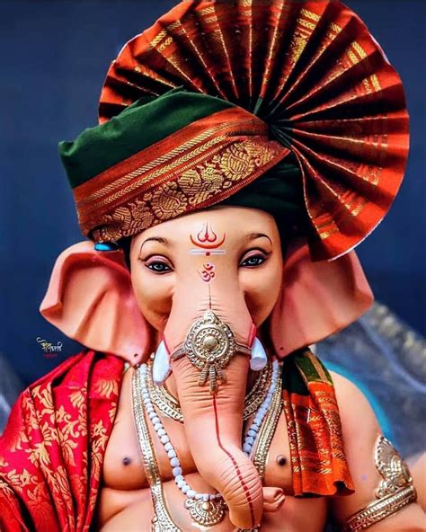 Pin By Mahadev Chaugule On बाप्पा माझा Ganesh Art Happy Ganesh