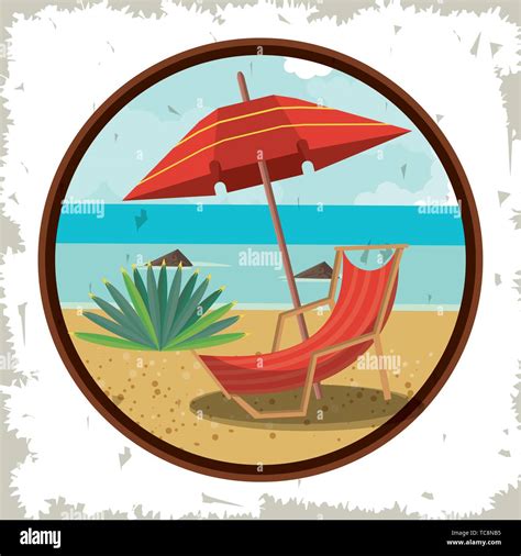 Summer Vacations And Beach Cartoons Stock Vector Image And Art Alamy