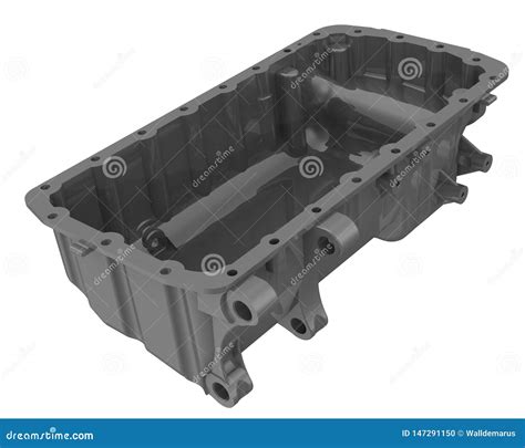 Oil Sump Internal Combustion Engine Stock Illustration Illustration