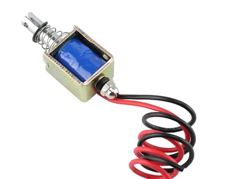 Mini Solenóide 12v Nf Tipo Tranca Jf 0520b Usinainfo