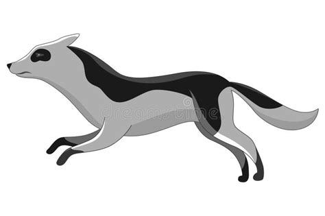 Dog Running Animation Creature Movement Doggy Pose In Movement