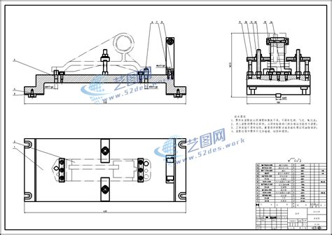 机油泵传动轴支架铣32端面机械夹具设计说明书cad图纸c24848 艺图网
