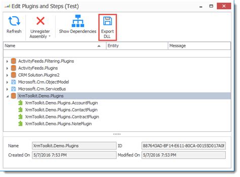 Edit Plugins And Steps