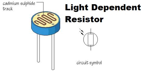 Watelectronics An Ldr Or Light Dependent Resistor Is