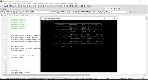 Bakery Management System Using C With Full Source Code Free Source